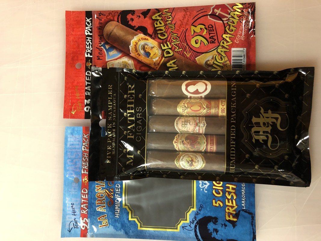 72% Colorful Cigar Moisturized Packaging Bag with Ziplock to Keep ...