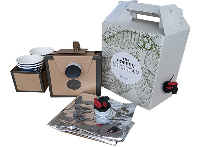 ISO / SGS / FDA Certified Bag In Box Packaging With Smooth / Textured ...